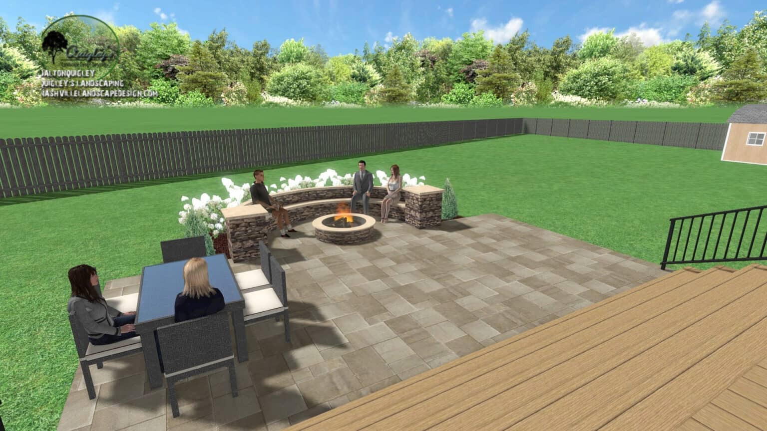 Quigley's Landscaping Custom Patio Design Services